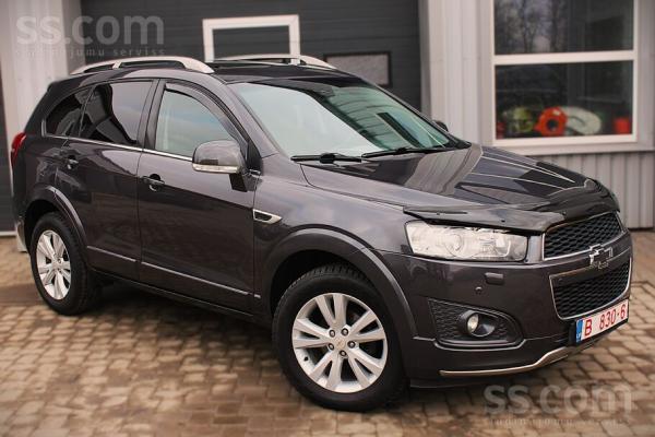 Grey Chevrolet Captiva 2014 in Riga, with an engine capacity of 2.20 L and mileage of 0 thousand km for 5750 €, photo 9 on AUTOMOTO.COM.LV