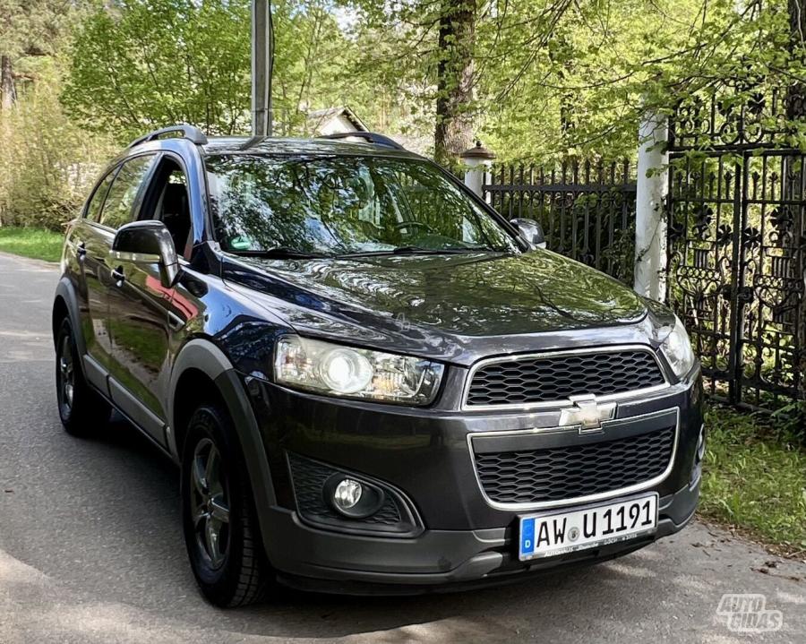 Pelēks Chevrolet Captiva 2014 Viļņa, ar dzinēja tilpumu 2.20 L un nobraukumu 202 tūkst. km par 6200 €, foto 1 vietnē AUTOMOTO.COM.LV