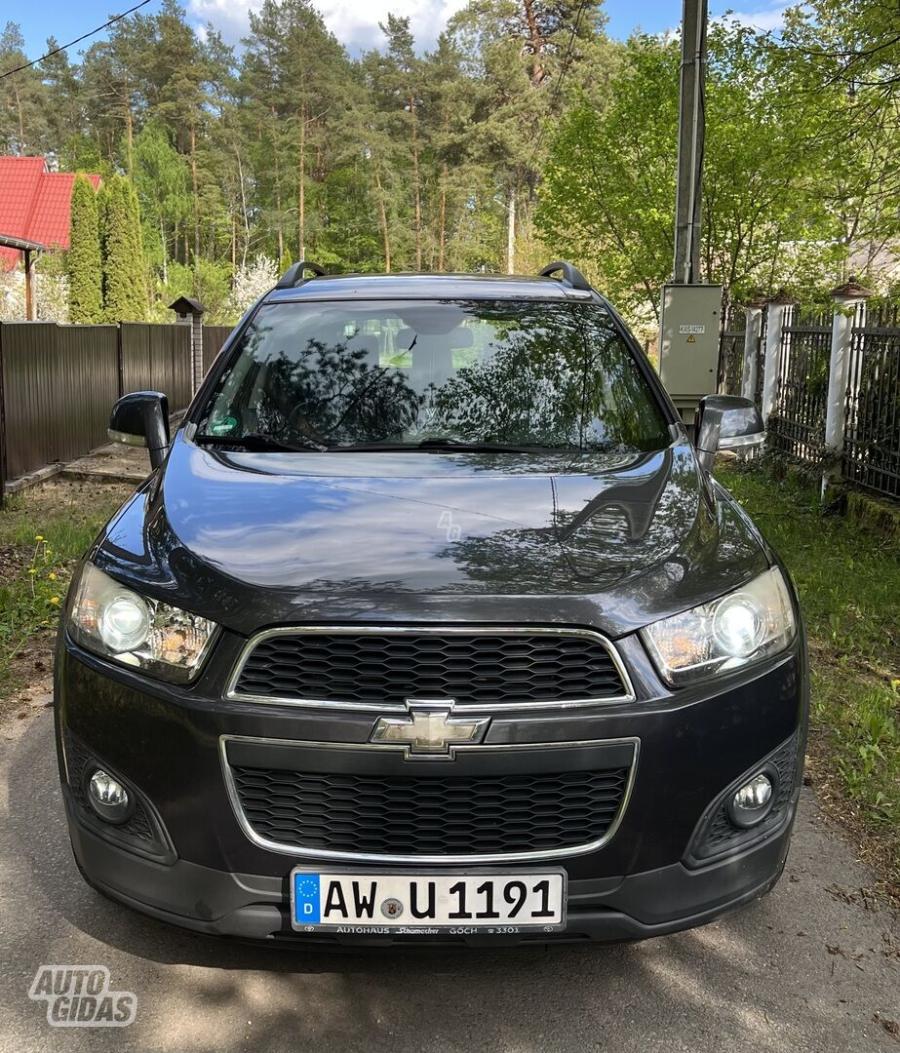 Pelēks Chevrolet Captiva 2014 Viļņa, ar dzinēja tilpumu 2.20 L un nobraukumu 202 tūkst. km par 6200 €, foto 3 vietnē AUTOMOTO.COM.LV