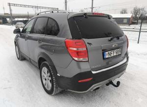 Grey Chevrolet Captiva 2015 in Siauliai, with an engine capacity of 2.00 L and mileage of 173 thousand km for 6200 €, photo 6 on AUTOMOTO.COM.LV