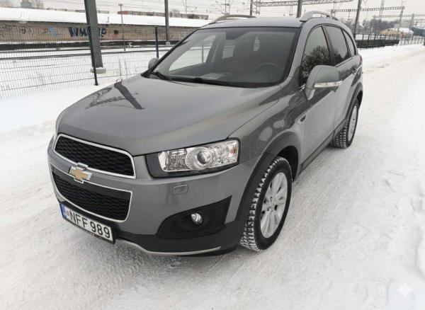 Pelēks Chevrolet Captiva 2015 Šauļi, ar dzinēja tilpumu 2.20 L un nobraukumu 173 tūkst. km par 6200 €, foto 1 vietnē AUTOMOTO.COM.LV