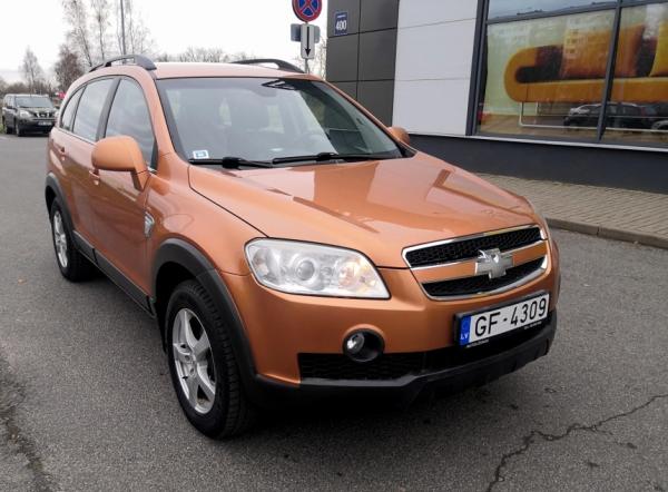 Oranžs Chevrolet Captiva 2006 Rīga, ar dzinēja tilpumu 2.00 L un nobraukumu 289 tūkst. km par 3300 €, foto 1 vietnē AUTOMOTO.COM.LV