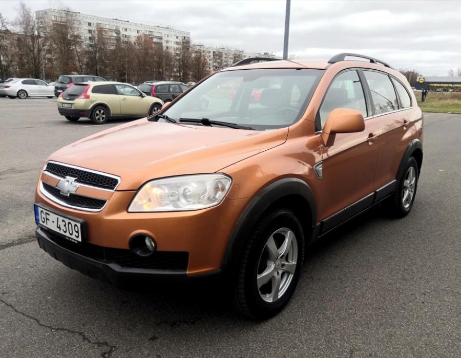 Oranžs Chevrolet Captiva 2006 Rīga, ar dzinēja tilpumu 2.00 L un nobraukumu 289 tūkst. km par 3300 €, foto 6 vietnē AUTOMOTO.COM.LV