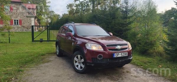 Шевроле Каптива 2006 в Гулбене на AUTOMOTO.COM.LV Красный Шевроле Каптива 2006 в Гулбене, объемом двигателя 2.40 л и пробегом 0 тыс. км за 2250 €, фото 1 на AUTOMOTO.COM.LV
