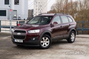 Sarkans Chevrolet Captiva 2012 Tartu, ar dzinēja tilpumu 2.20 L un nobraukumu 173 tūkst. km par 4999 €, foto  vietnē AUTOMOTO.COM.LV