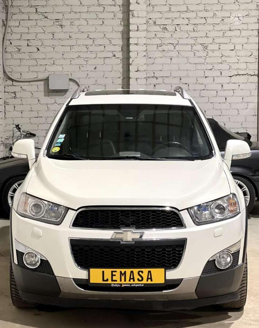 Balts Chevrolet Captiva 2011 Klaipėda, ar dzinēja tilpumu 2.23 L un nobraukumu 168 tūkst. km par 5999 €, foto 7 vietnē AUTOMOTO.COM.LV