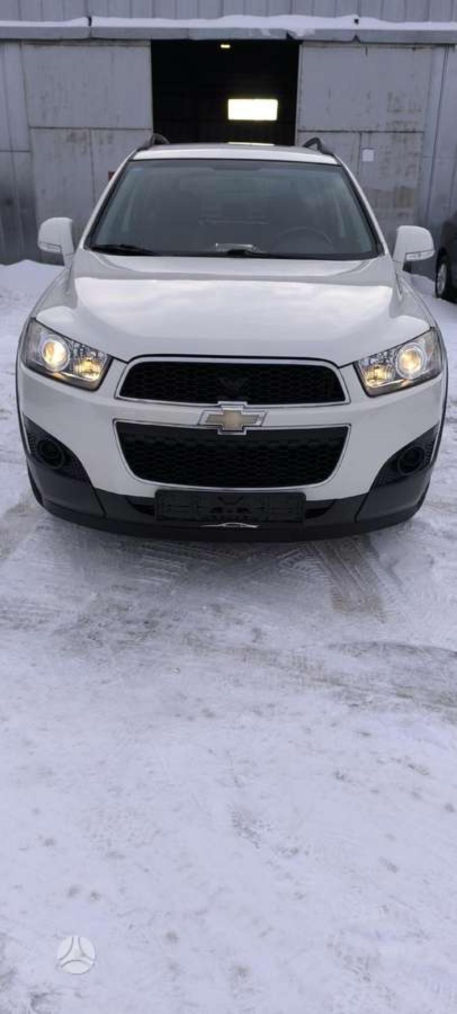Balts Chevrolet Captiva 2011 Šauļi, ar dzinēja tilpumu 2.40 L un nobraukumu 104 tūkst. km par 6150 €, foto 2 vietnē AUTOMOTO.COM.LV