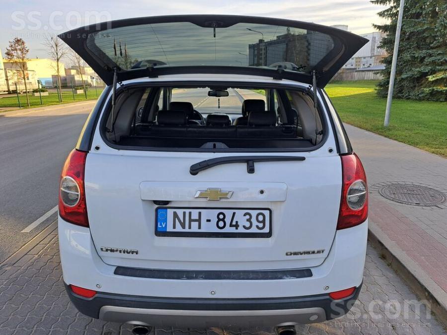 Balts Chevrolet Captiva 2011 Dobele, ar dzinēja tilpumu 2.20 L un nobraukumu 0 tūkst. km par 5350 €, foto 7 vietnē AUTOMOTO.COM.LV