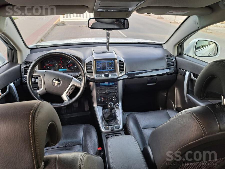 Balts Chevrolet Captiva 2011 Dobele, ar dzinēja tilpumu 2.20 L un nobraukumu 0 tūkst. km par 5350 €, foto 8 vietnē AUTOMOTO.COM.LV