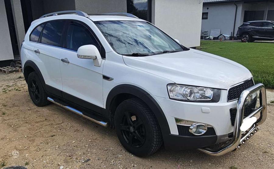 Balts Chevrolet Captiva 2011 Kauņa, ar dzinēja tilpumu 2.20 L un nobraukumu 229 tūkst. km par 5500 €, foto 8 vietnē AUTOMOTO.COM.LV