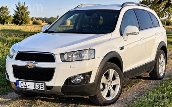 Шевроле Каптива 2011 в Даугавпилс на AUTOMOTO.COM.LV Белый Шевроле Каптива 2011 в Даугавпилс, объемом двигателя 2.20 л и пробегом 260 тыс. км за 5990 €, фото 5 на AUTOMOTO.COM.LV