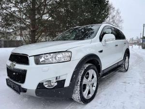 White Chevrolet Captiva 2012 in Marijampole, with an engine capacity of 2.20 L and mileage of 170 thousand km for 5500 €, photo  on AUTOMOTO.COM.LV