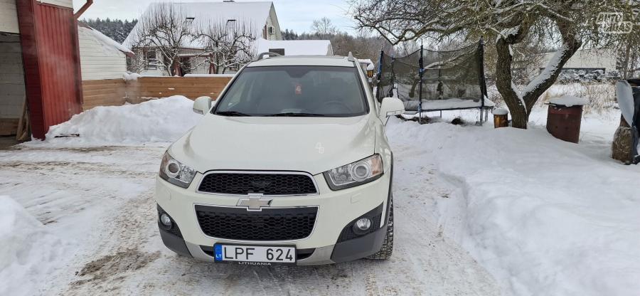 Balts Chevrolet Captiva 2012 Viļņa, ar dzinēja tilpumu 2.20 L un nobraukumu 234 tūkst. km par 3500 €, foto 1 vietnē AUTOMOTO.COM.LV