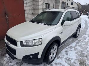 White Chevrolet Captiva 2012 in Marijampole, with an engine capacity of 2.20 L and mileage of 240 thousand km for 4000 €, photo  on AUTOMOTO.COM.LV