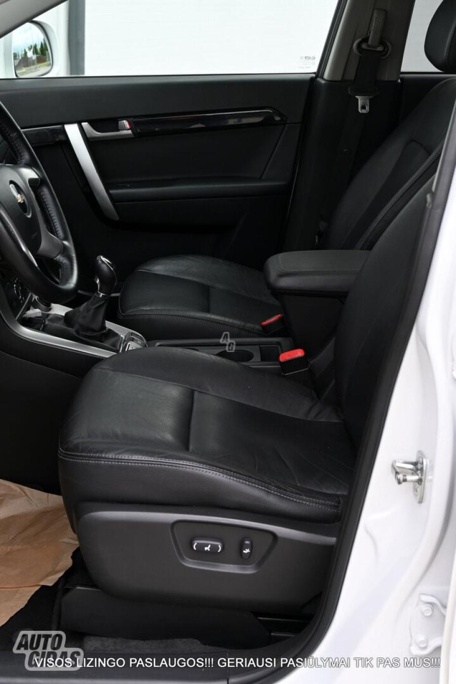 Balts Chevrolet Captiva 2012 Kretinga, ar dzinēja tilpumu 2.20 L un nobraukumu 182 tūkst. km par 5899 €, foto 20 vietnē AUTOMOTO.COM.LV
