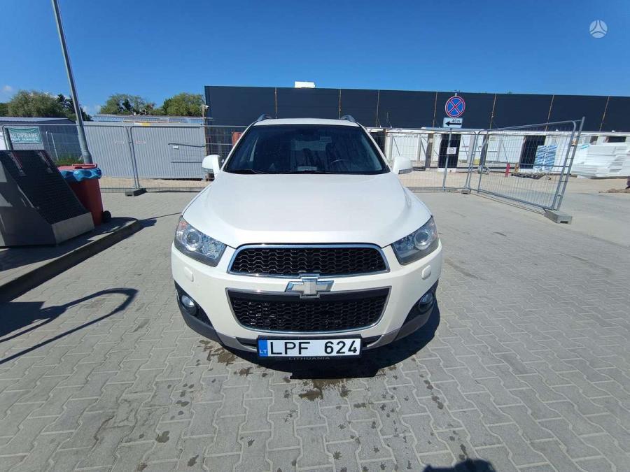 Balts Chevrolet Captiva 2012 Kauņa, ar dzinēja tilpumu 2.20 L un nobraukumu 240 tūkst. km par 3600 €, foto 4 vietnē AUTOMOTO.COM.LV
