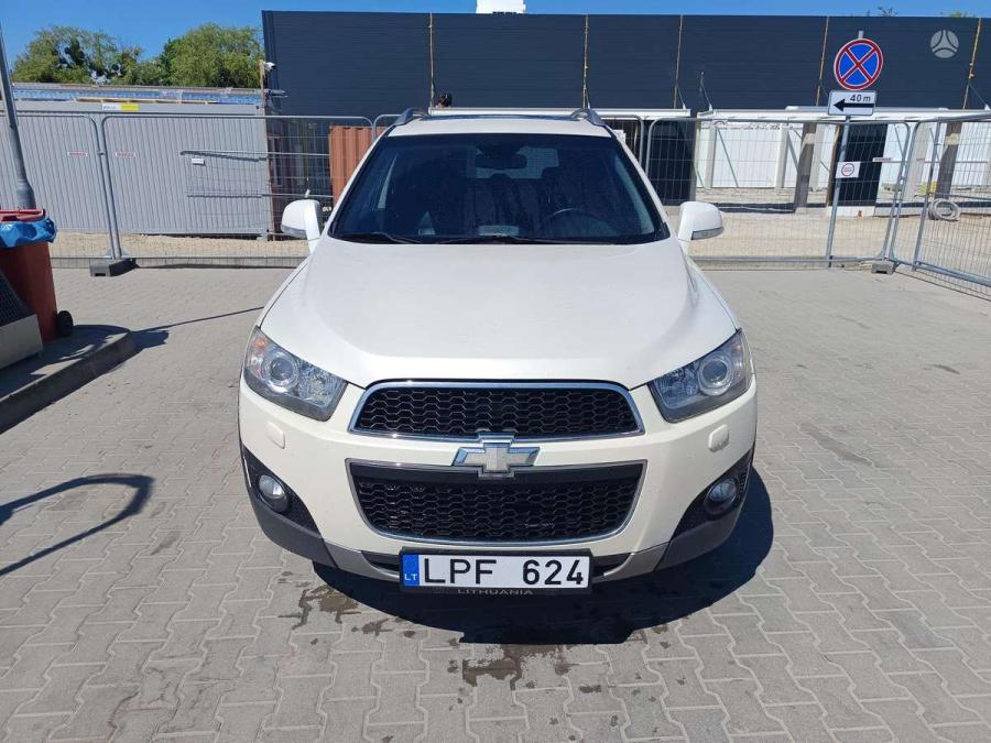 Balts Chevrolet Captiva 2012 Kauņa, ar dzinēja tilpumu 2.20 L un nobraukumu 240 tūkst. km par 3600 €, foto 27 vietnē AUTOMOTO.COM.LV