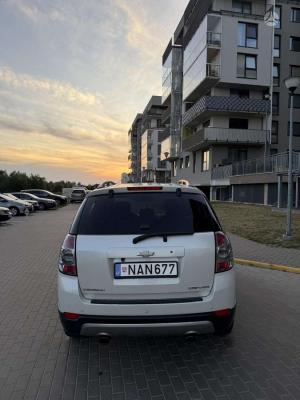 Balts Chevrolet Captiva 2012 Viļņa, ar dzinēja tilpumu 2.20 L un nobraukumu 259 tūkst. km par 4700 €, foto 7 vietnē AUTOMOTO.COM.LV