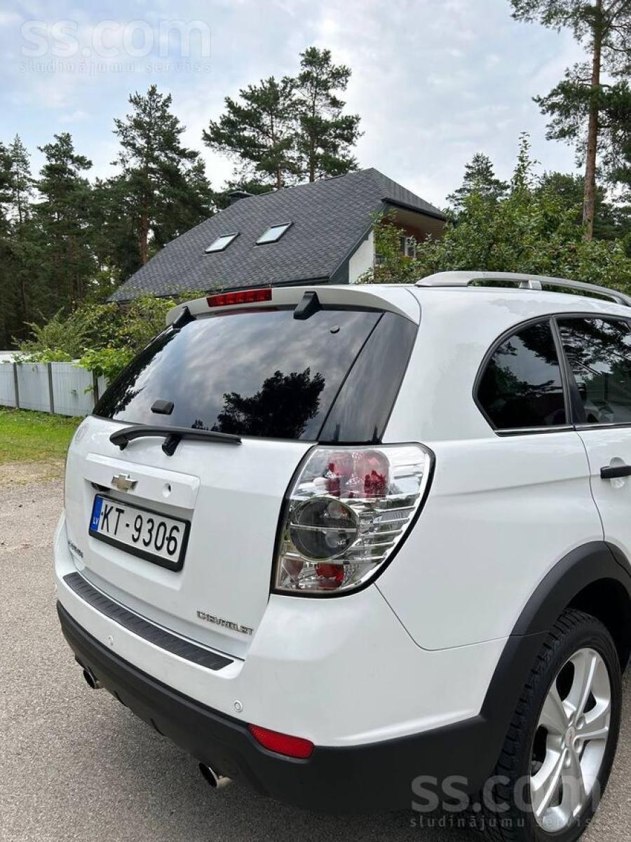 Balts Chevrolet Captiva 2012 Rīga, ar dzinēja tilpumu 2.20 L un nobraukumu 220 tūkst. km par 5590 €, foto 6 vietnē AUTOMOTO.COM.LV