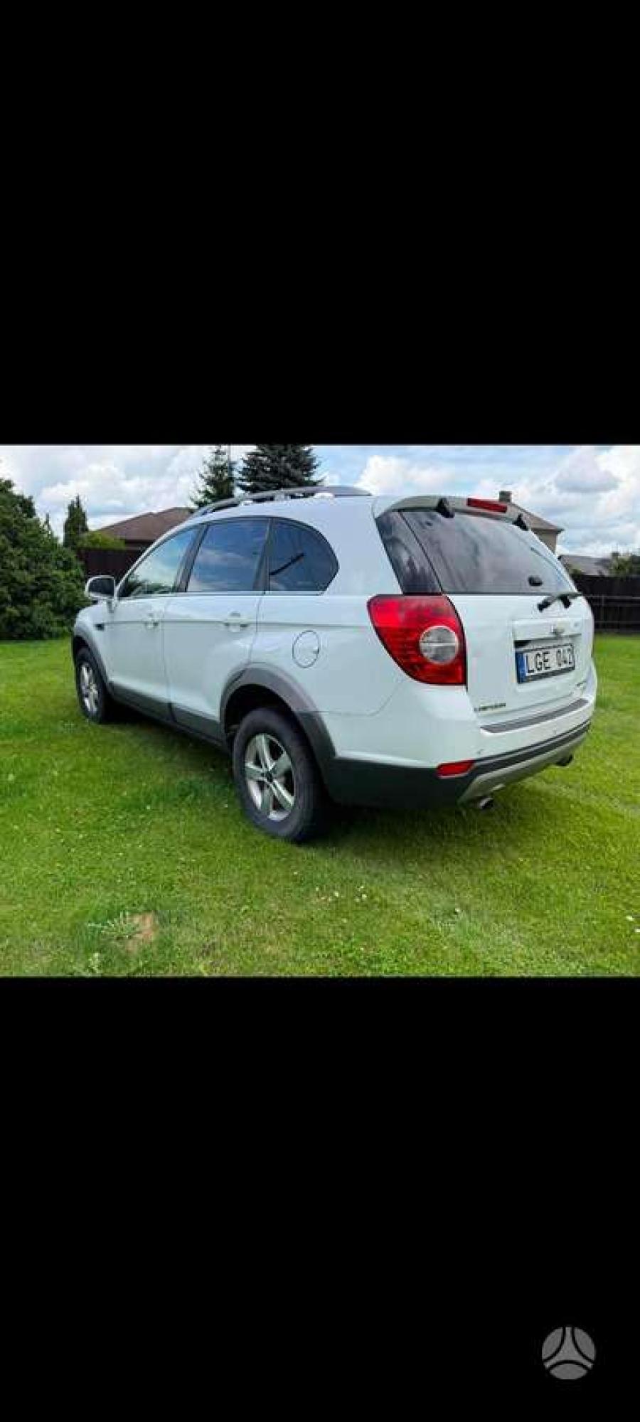 Balts Chevrolet Captiva 2012 Kauņa, ar dzinēja tilpumu 2.20 L un nobraukumu 220 tūkst. km par 3499 €, foto 9 vietnē AUTOMOTO.COM.LV