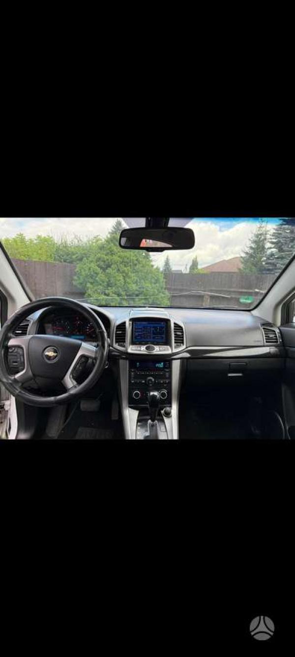 Balts Chevrolet Captiva 2012 Kauņa, ar dzinēja tilpumu 2.20 L un nobraukumu 220 tūkst. km par 3499 €, foto 10 vietnē AUTOMOTO.COM.LV