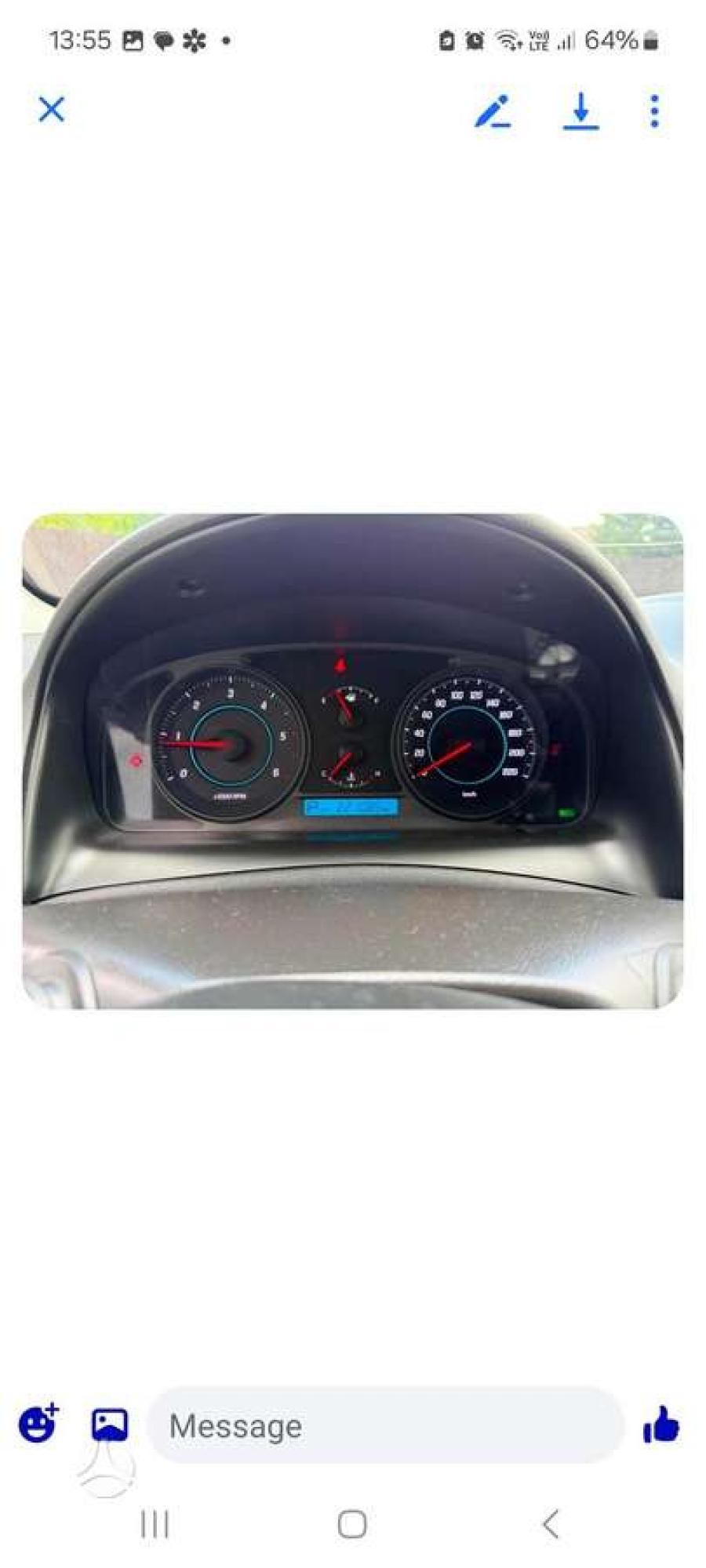 Balts Chevrolet Captiva 2012 Kauņa, ar dzinēja tilpumu 2.20 L un nobraukumu 220 tūkst. km par 3499 €, foto 12 vietnē AUTOMOTO.COM.LV