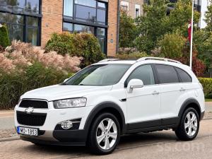 Balts Chevrolet Captiva 2012 Rīga, ar dzinēja tilpumu 2.20 L un nobraukumu 218 tūkst. km par 4990 €, foto  vietnē AUTOMOTO.COM.LV