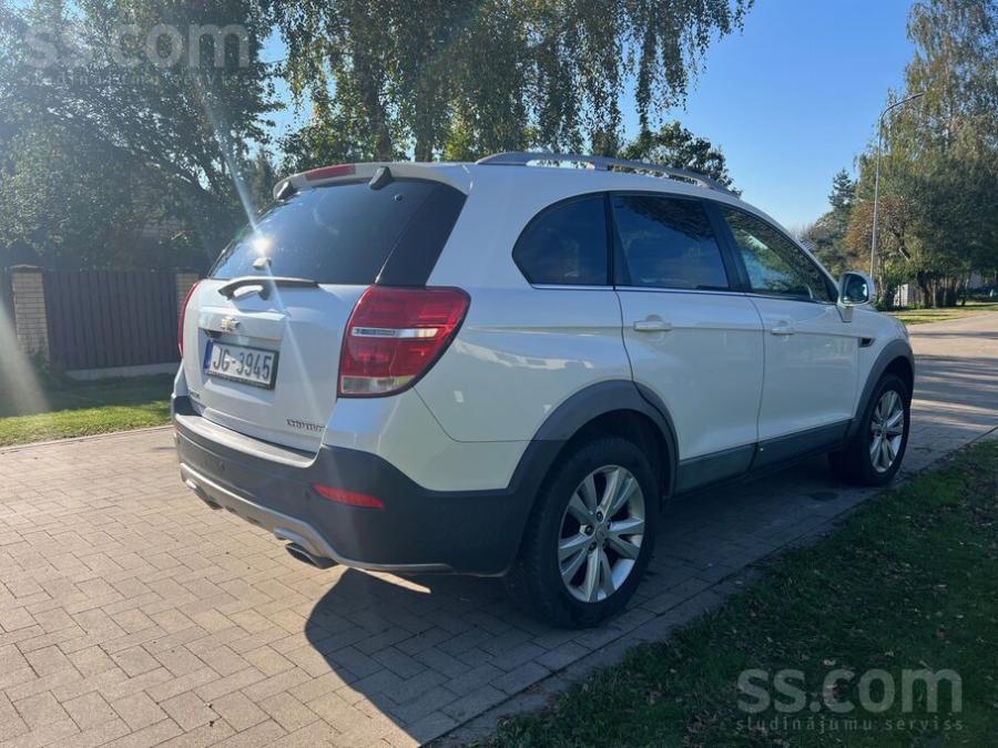 Balts Chevrolet Captiva 2013 Rīga, ar dzinēja tilpumu 2.40 L un nobraukumu 154 tūkst. km par 5000 €, foto 8 vietnē AUTOMOTO.COM.LV