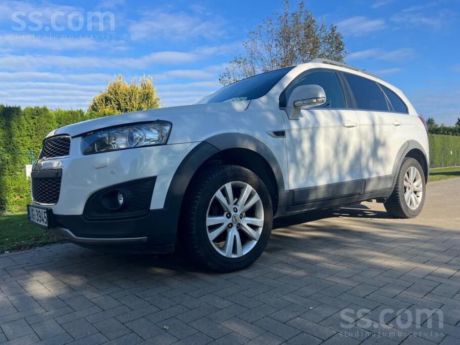 Balts Chevrolet Captiva 2013 Rīga, ar dzinēja tilpumu 2.40 L un nobraukumu 154 tūkst. km par 5000 €, foto 10 vietnē AUTOMOTO.COM.LV
