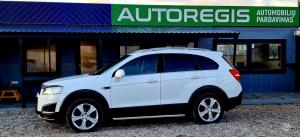 White Chevrolet Captiva 2013 in Kretinga, with an engine capacity of 2.20 L and mileage of 178 thousand km for 7699 €, photo 6 on AUTOMOTO.COM.LV