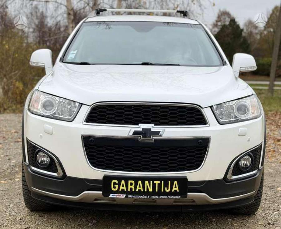 Balts Chevrolet Captiva 2013 Šauļi, ar dzinēja tilpumu 2.20 L un nobraukumu 208 tūkst. km par 8450 €, foto 1 vietnē AUTOMOTO.COM.LV