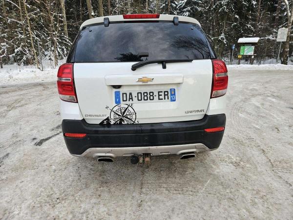 Balts Chevrolet Captiva 2013 Tauragė, ar dzinēja tilpumu 2.20 L un nobraukumu 180 tūkst. km par 5200 €, foto 8 vietnē AUTOMOTO.COM.LV