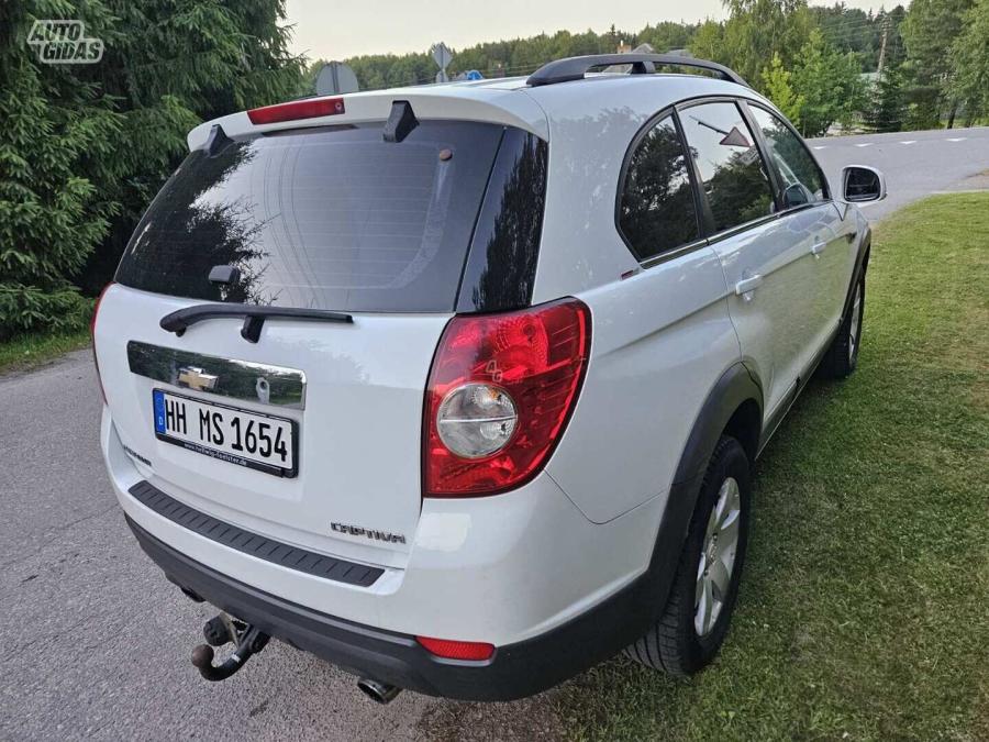 Balts Chevrolet Captiva 2013 Mažeikiai, ar dzinēja tilpumu 2.20 L un nobraukumu 279 tūkst. km par 4250 €, foto 5 vietnē AUTOMOTO.COM.LV
