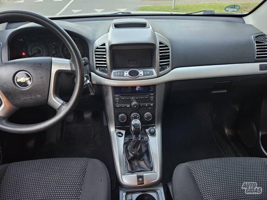Balts Chevrolet Captiva 2013 Mažeikiai, ar dzinēja tilpumu 2.20 L un nobraukumu 279 tūkst. km par 4250 €, foto 19 vietnē AUTOMOTO.COM.LV