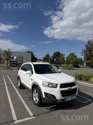 Balts Chevrolet Captiva 2013 Rīga, ar dzinēja tilpumu 2.20 L un nobraukumu 315 tūkst. km par 4300 €, foto  vietnē AUTOMOTO.COM.LV