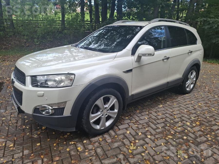 Balts Chevrolet Captiva 2013 Talsi, ar dzinēja tilpumu 2.20 L un nobraukumu 261 tūkst. km par 6000 €, foto 4 vietnē AUTOMOTO.COM.LV