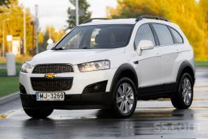 White Chevrolet Captiva 2013 in Jelgava, with an engine capacity of 2.20 L and mileage of 0 thousand km for 4500 €, photo  on AUTOMOTO.COM.LV