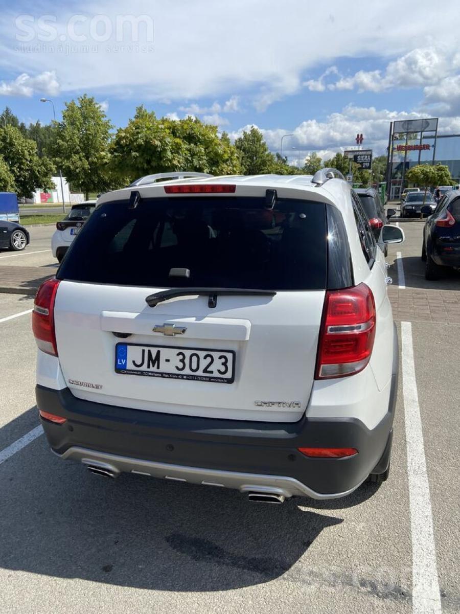 Balts Chevrolet Captiva 2014 Rīga, ar dzinēja tilpumu 2.20 L un nobraukumu 135 tūkst. km par 6500 €, foto 4 vietnē AUTOMOTO.COM.LV