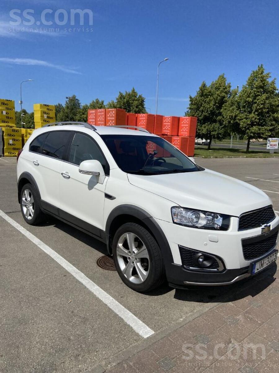 Balts Chevrolet Captiva 2014 Rīga, ar dzinēja tilpumu 2.20 L un nobraukumu 135 tūkst. km par 6500 €, foto 5 vietnē AUTOMOTO.COM.LV