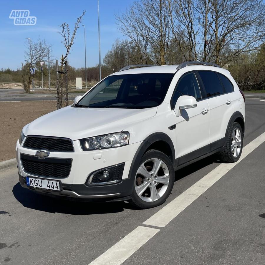 Balts Chevrolet Captiva 2014 Šauļi, ar dzinēja tilpumu 2.20 L un nobraukumu 190 tūkst. km par 5399 €, foto 1 vietnē AUTOMOTO.COM.LV