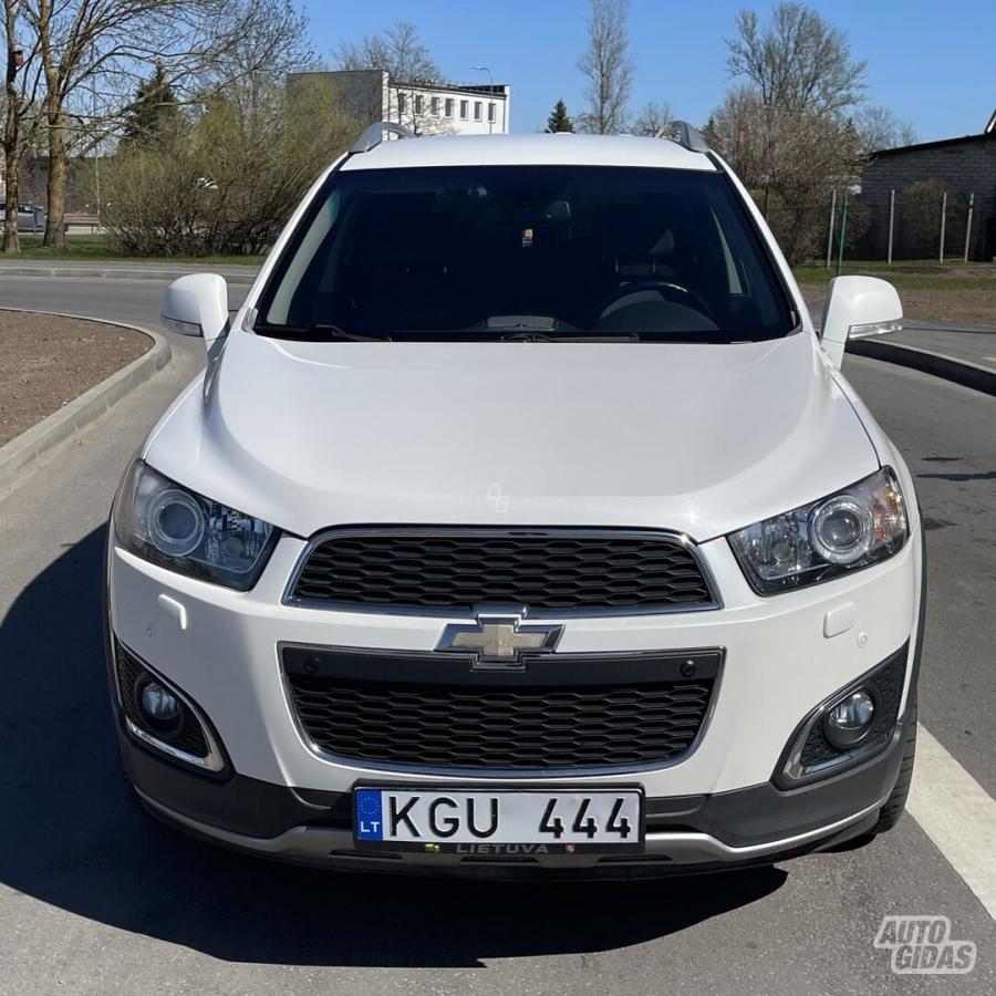Balts Chevrolet Captiva 2014 Šauļi, ar dzinēja tilpumu 2.20 L un nobraukumu 190 tūkst. km par 5399 €, foto 3 vietnē AUTOMOTO.COM.LV