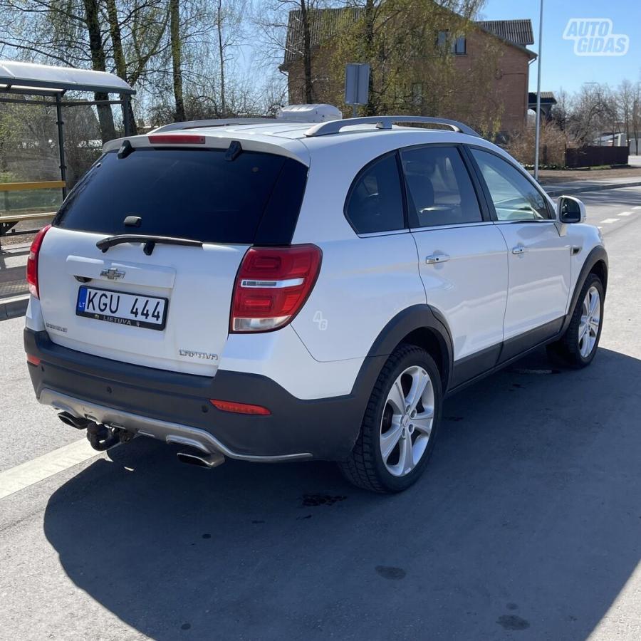Balts Chevrolet Captiva 2014 Šauļi, ar dzinēja tilpumu 2.20 L un nobraukumu 190 tūkst. km par 5399 €, foto 7 vietnē AUTOMOTO.COM.LV