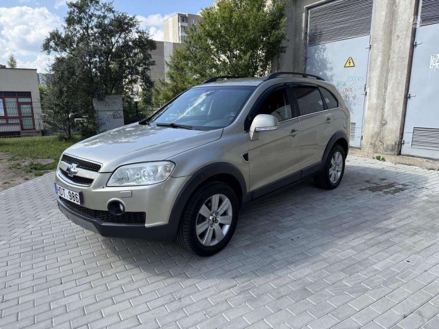 Dzeltens Chevrolet Captiva 2007 Viļņa, ar dzinēja tilpumu 2.00 L un nobraukumu 290 tūkst. km par 1650 €, foto 1 vietnē AUTOMOTO.COM.LV