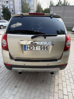 Dzeltens Chevrolet Captiva 2007 Viļņa, ar dzinēja tilpumu 2.00 L un nobraukumu 290 tūkst. km par 1650 €, foto 8 vietnē AUTOMOTO.COM.LV