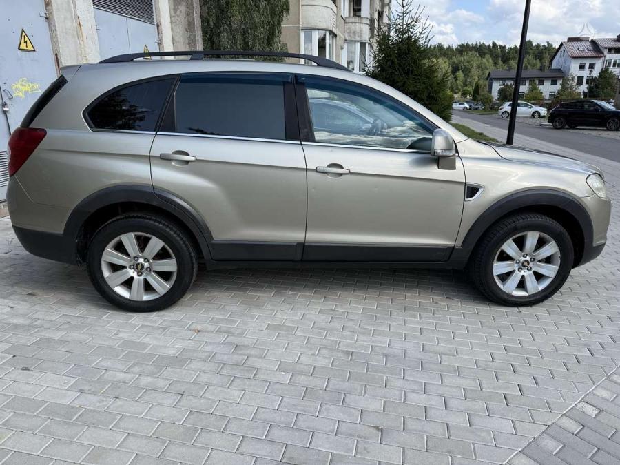 Dzeltens Chevrolet Captiva 2007 Viļņa, ar dzinēja tilpumu 2.00 L un nobraukumu 290 tūkst. km par 1650 €, foto 7 vietnē AUTOMOTO.COM.LV