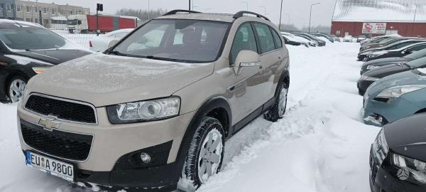 Dzeltens Chevrolet Captiva 2013 Šauļi, ar dzinēja tilpumu 2.20 L un nobraukumu 180 tūkst. km par 5550 €, foto 6 vietnē AUTOMOTO.COM.LV
