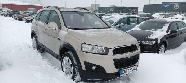 Dzeltens Chevrolet Captiva 2013 Šauļi, ar dzinēja tilpumu 2.20 L un nobraukumu 180 tūkst. km par 5550 €, foto 7 vietnē AUTOMOTO.COM.LV