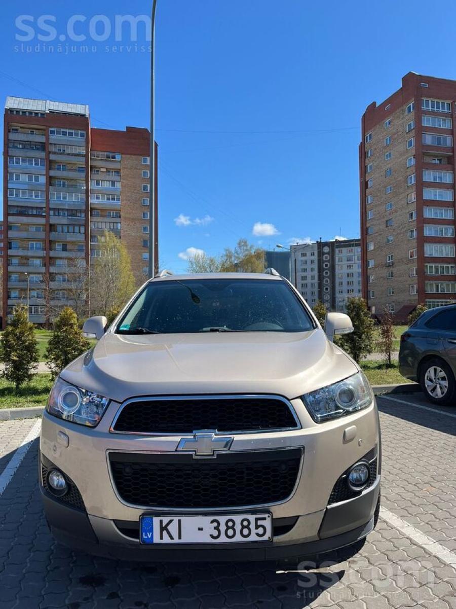 Dzeltens Chevrolet Captiva 2013 Rīga, ar dzinēja tilpumu 2.20 L un nobraukumu 154 tūkst. km par 6000 €, foto 4 vietnē AUTOMOTO.COM.LV