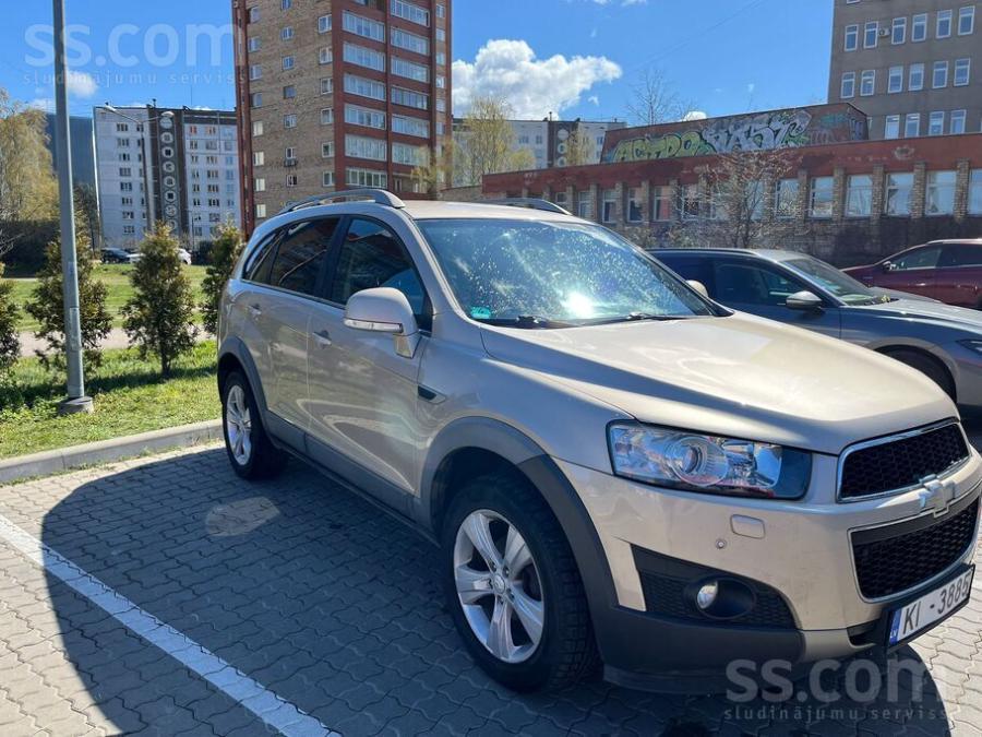 Dzeltens Chevrolet Captiva 2013 Rīga, ar dzinēja tilpumu 2.20 L un nobraukumu 154 tūkst. km par 6000 €, foto 6 vietnē AUTOMOTO.COM.LV