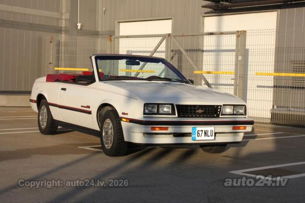 White Chevrolet Cavalier 1986 in Tallinn, with an engine capacity of 2.80 L and mileage of 98 thousand km for 7900 €, photo 2 on AUTOMOTO.COM.LV
